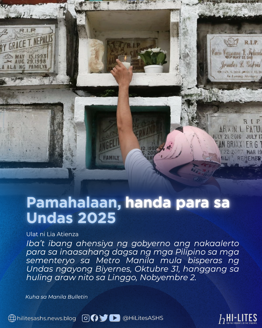 Pamahalaan, handa para sa Undas 2025 – HiLites ASHS